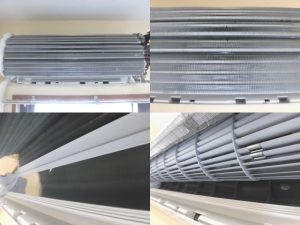 日立エアコンRAS-S22Dクリーニング後編。