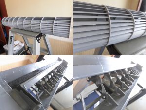 日立エアコンRAS-S22Dクリーニング後編。