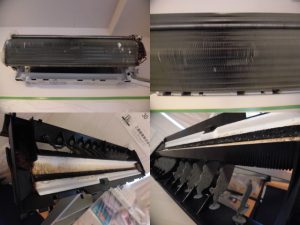 日立エアコンRAS-X40E2-Wクリーニング