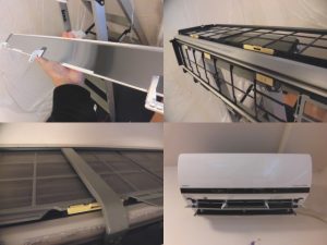 日立エアコンRAS-X40E2-Wクリーニング